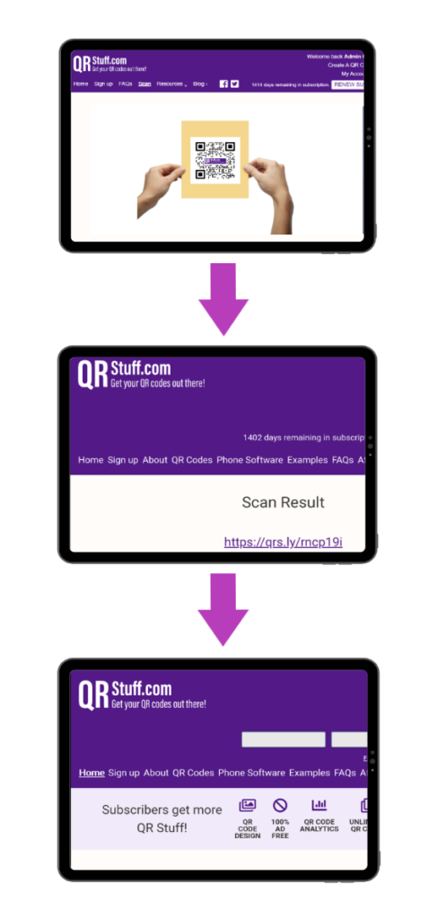QR Code Scanner & Reader | QRStuff