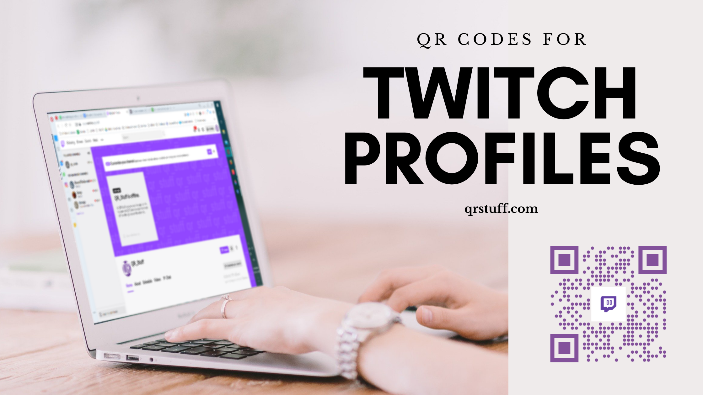 QR Codes for Sharing Twitch Profiles - QRStuff.com