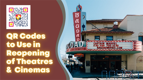 QR Codes to Use in Reopening of Theatres and Cinemas - QRStuff.com